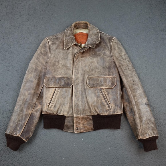 Gary Gordon | Jackets & Coats | Vintage Gary Gordon Leather Jacket Mens ...